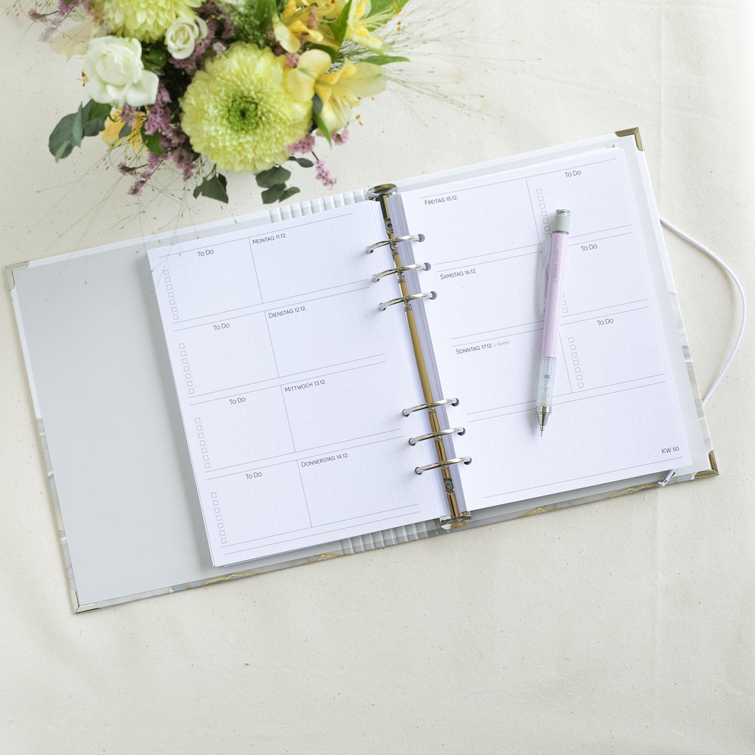 Kalenderglück | Kalender + Zubehör für Dein Ringbuch + TN