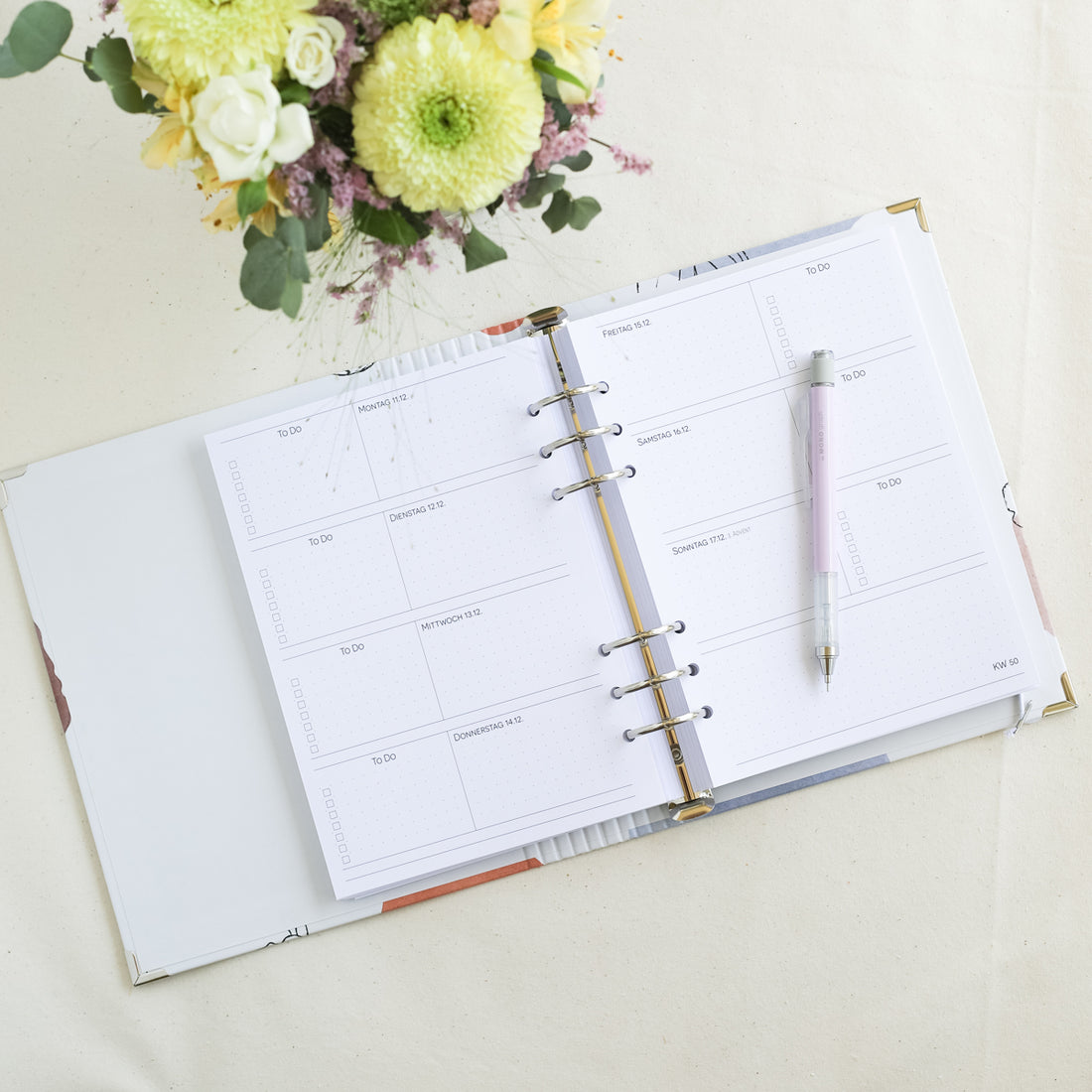 Kalenderglück | Kalender + Zubehör für Dein Ringbuch + TN